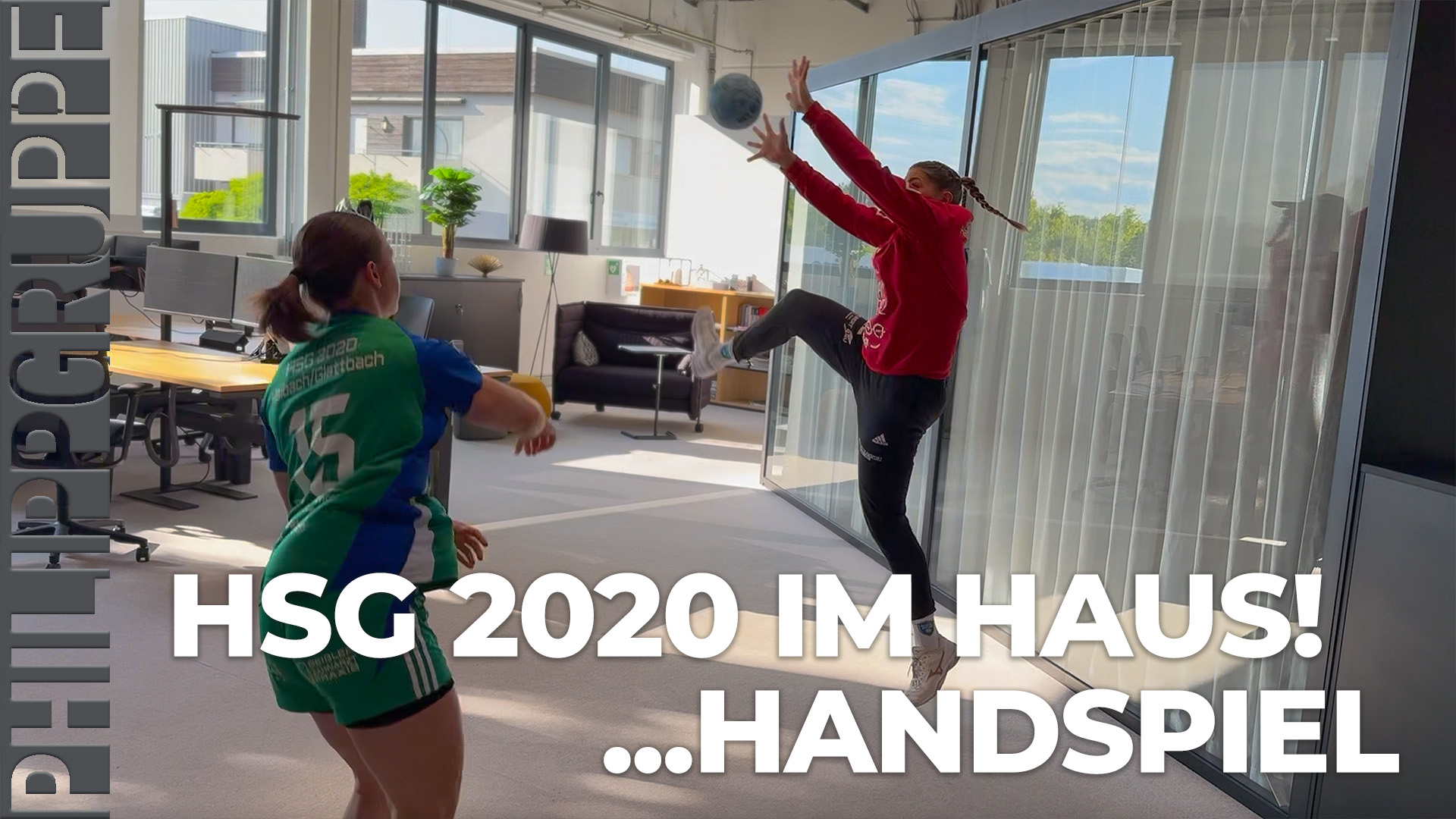 Handball with Heart – the HSG in our Office - PHILIPPGRUPPE Aschaffenburg
